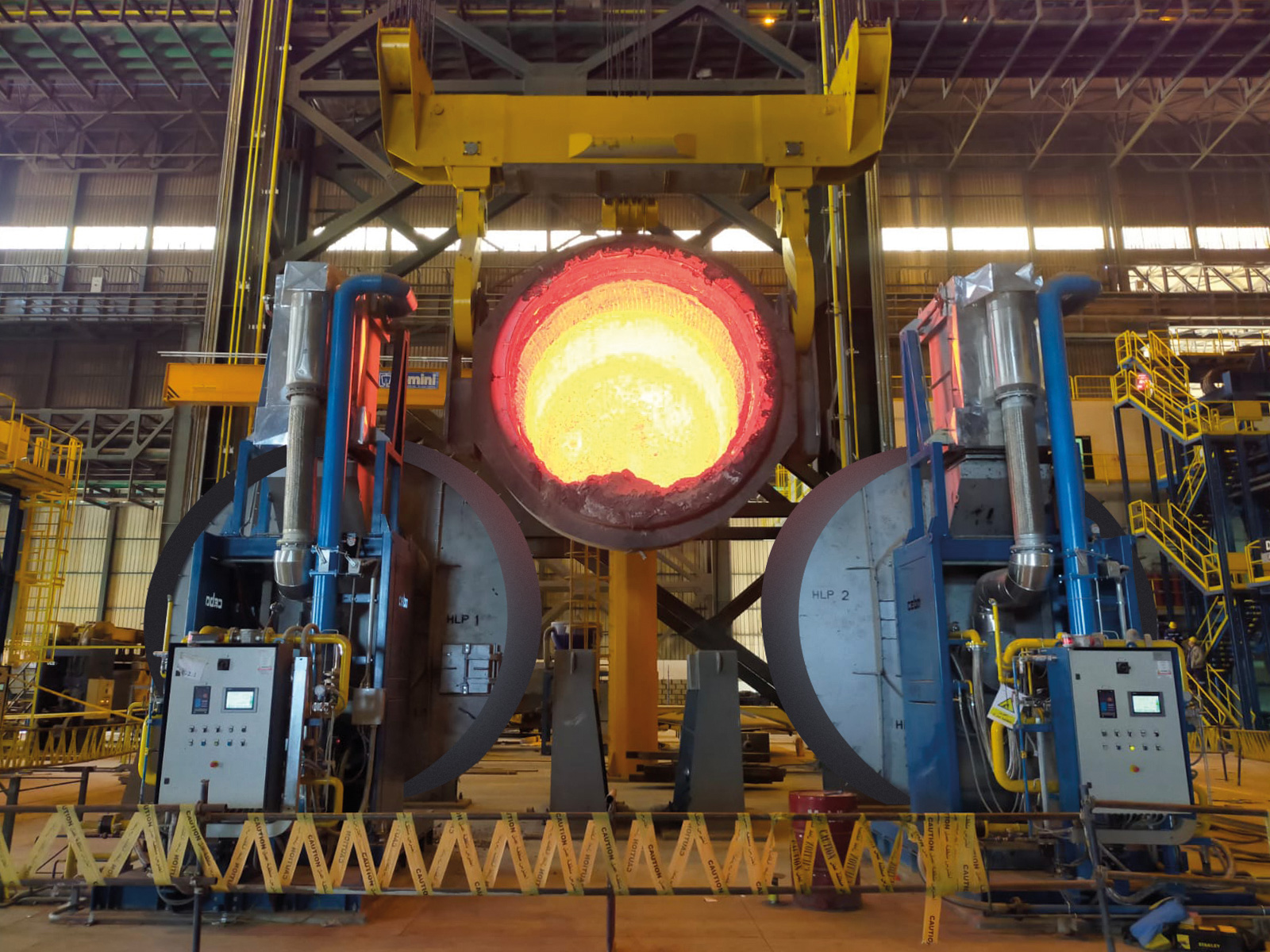 Ladle preheating and drying station - CEBA S.p.A.