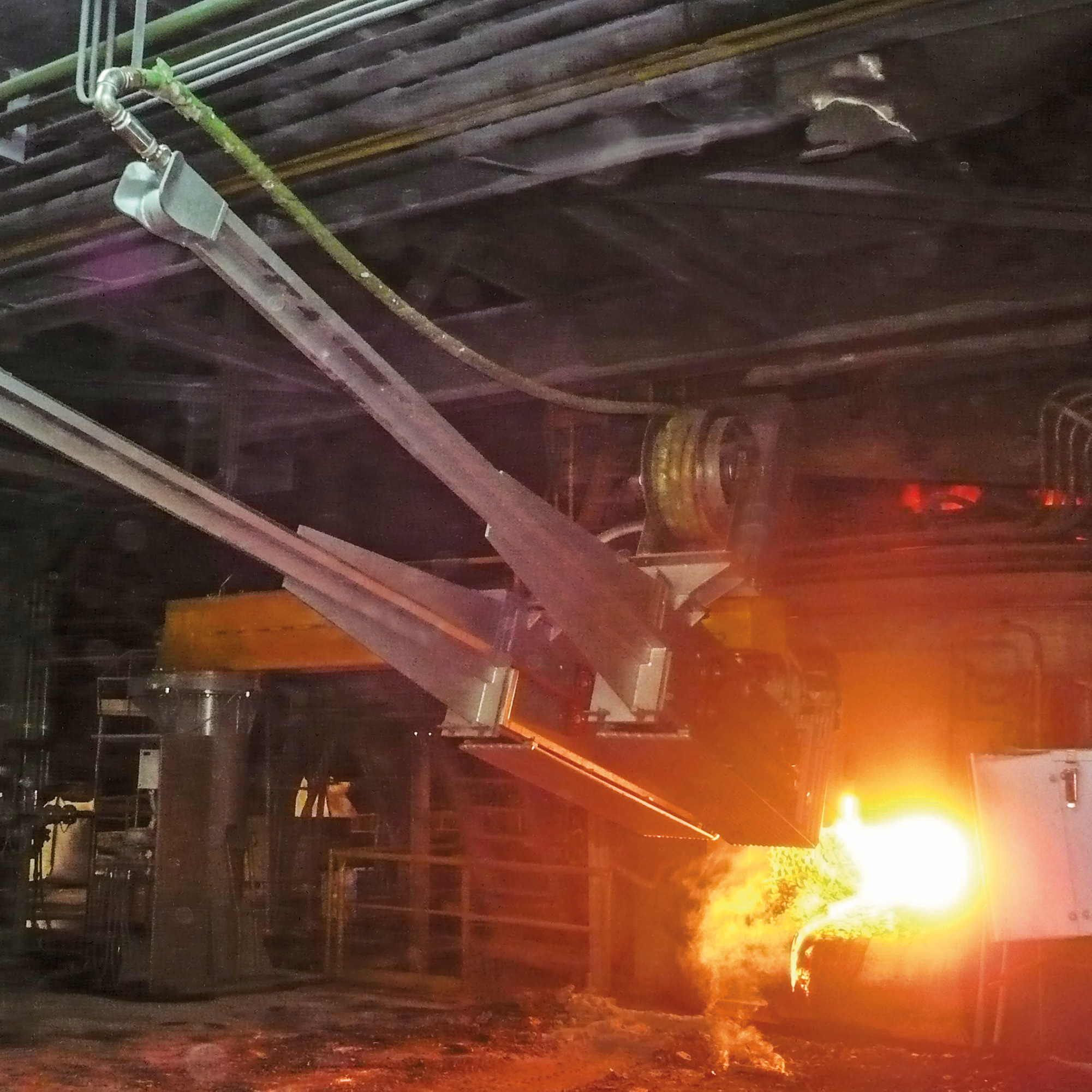 Manipulator for carbon and oxygen consumable lances - CEBA S.p.A.